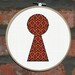 Shining Keyhole Cross Stitch Pattern PDF | Stephen King Inspired Horror ...