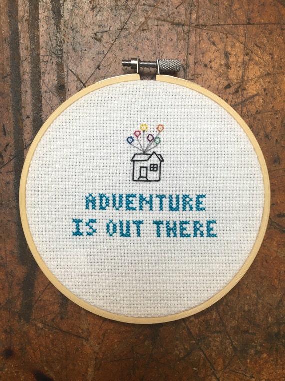 Adventure Is Out There Quote Up