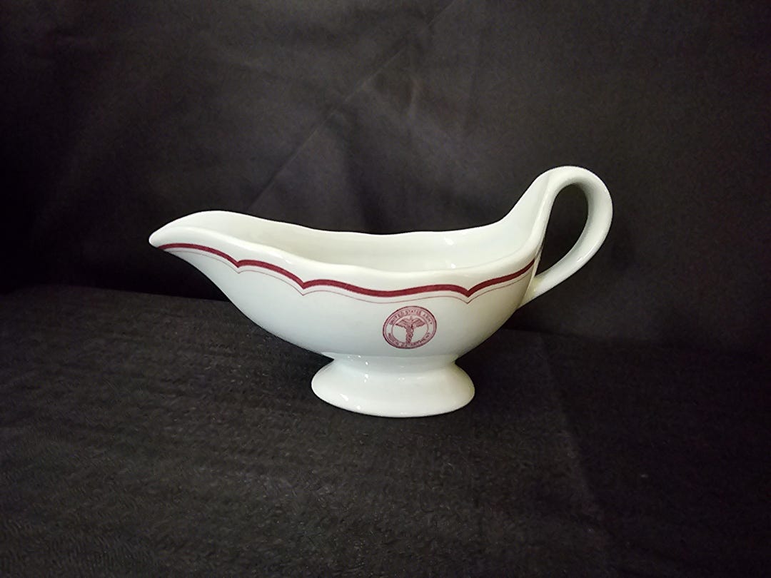 Vintage US 1938 Army Gravy Boat - Etsy