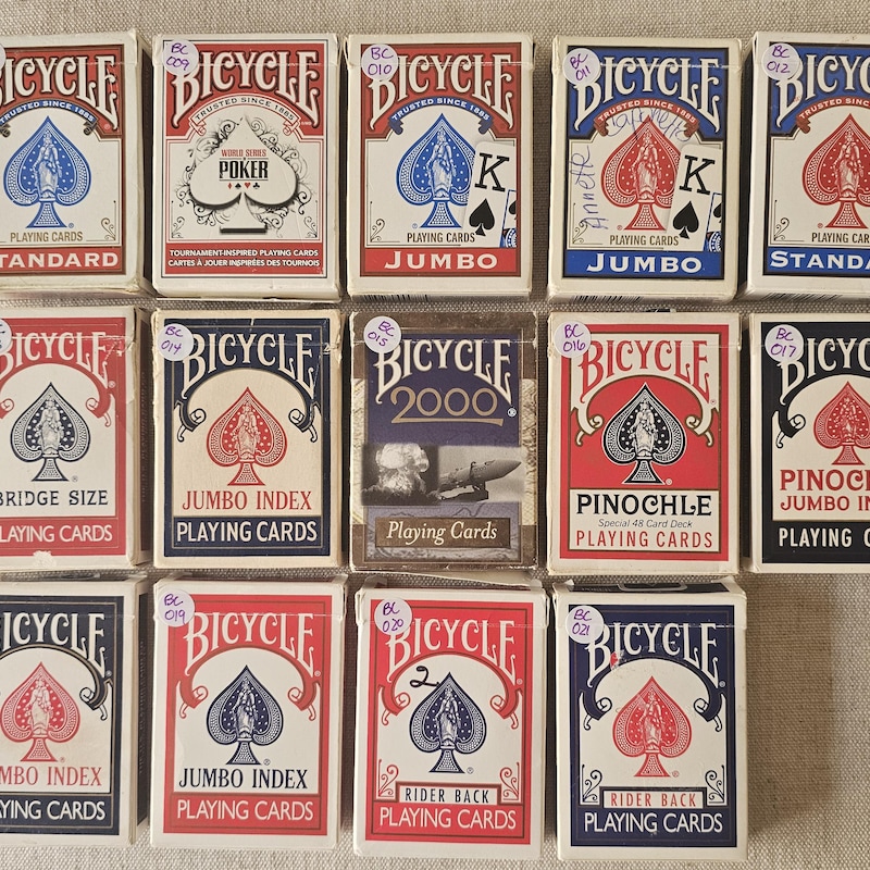 Custom Poker Bicycle - Etsy