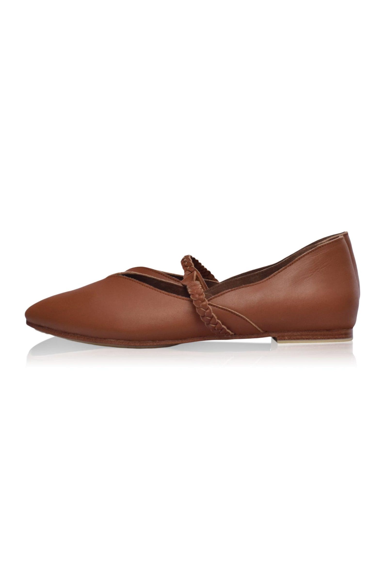New Love Leather Ballet Flats - Etsy