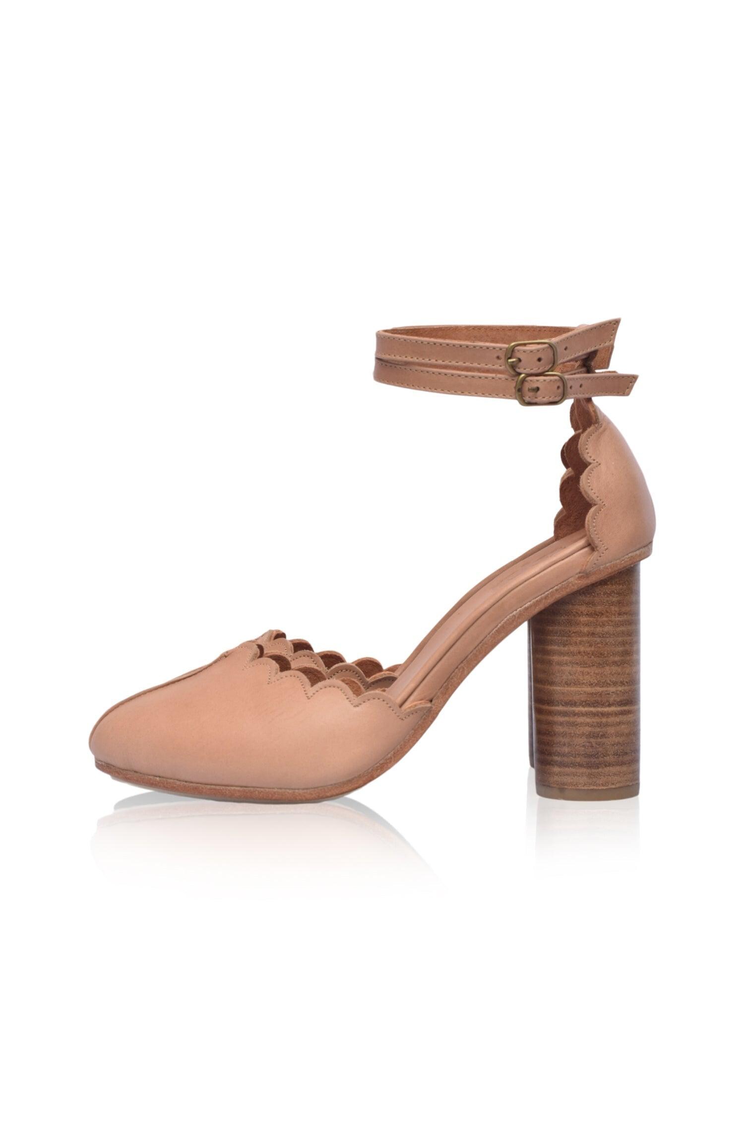 Flamingo Leather Heels - Etsy