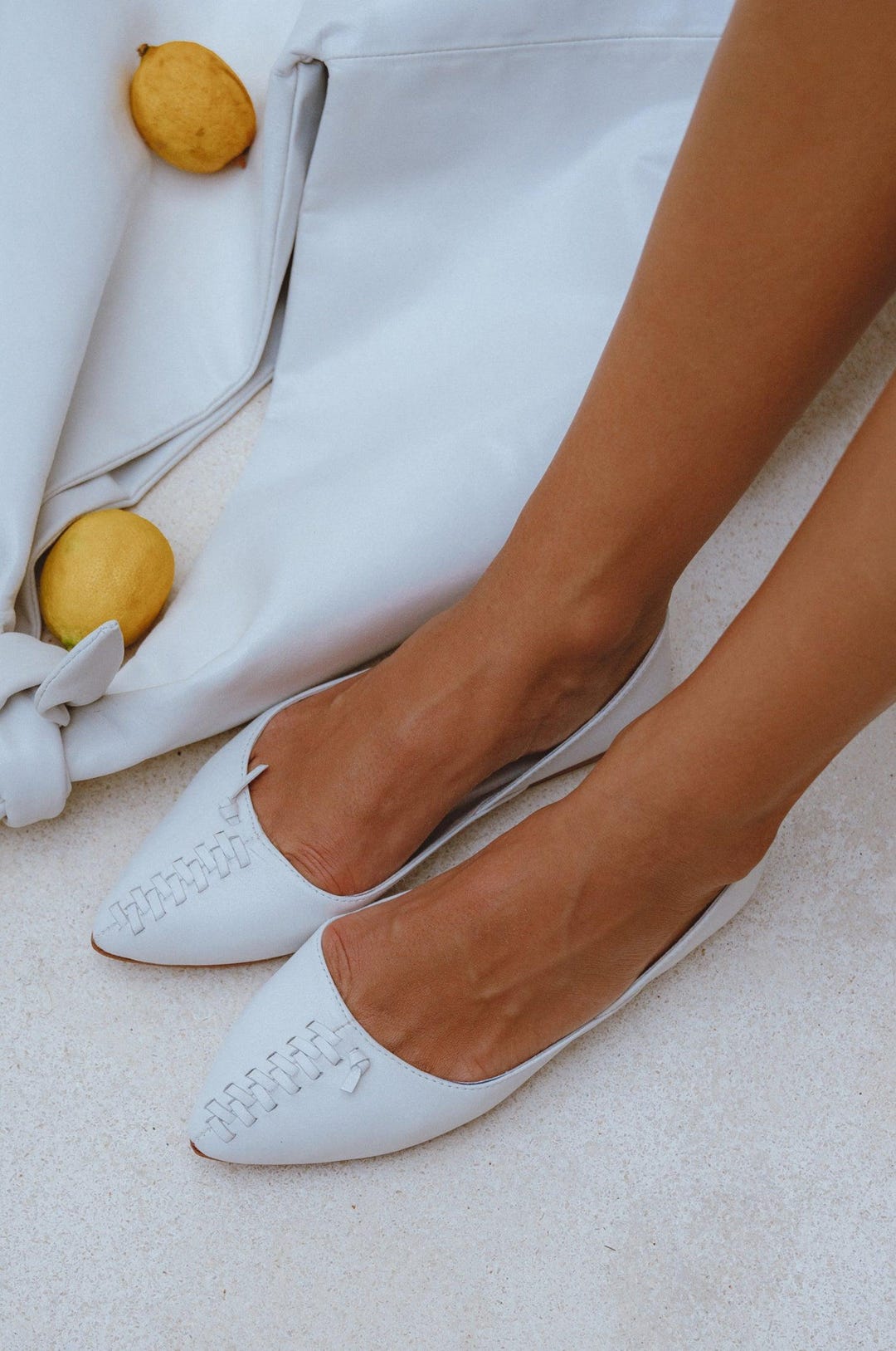 Rhodes Pointy Ballet Flats - Etsy