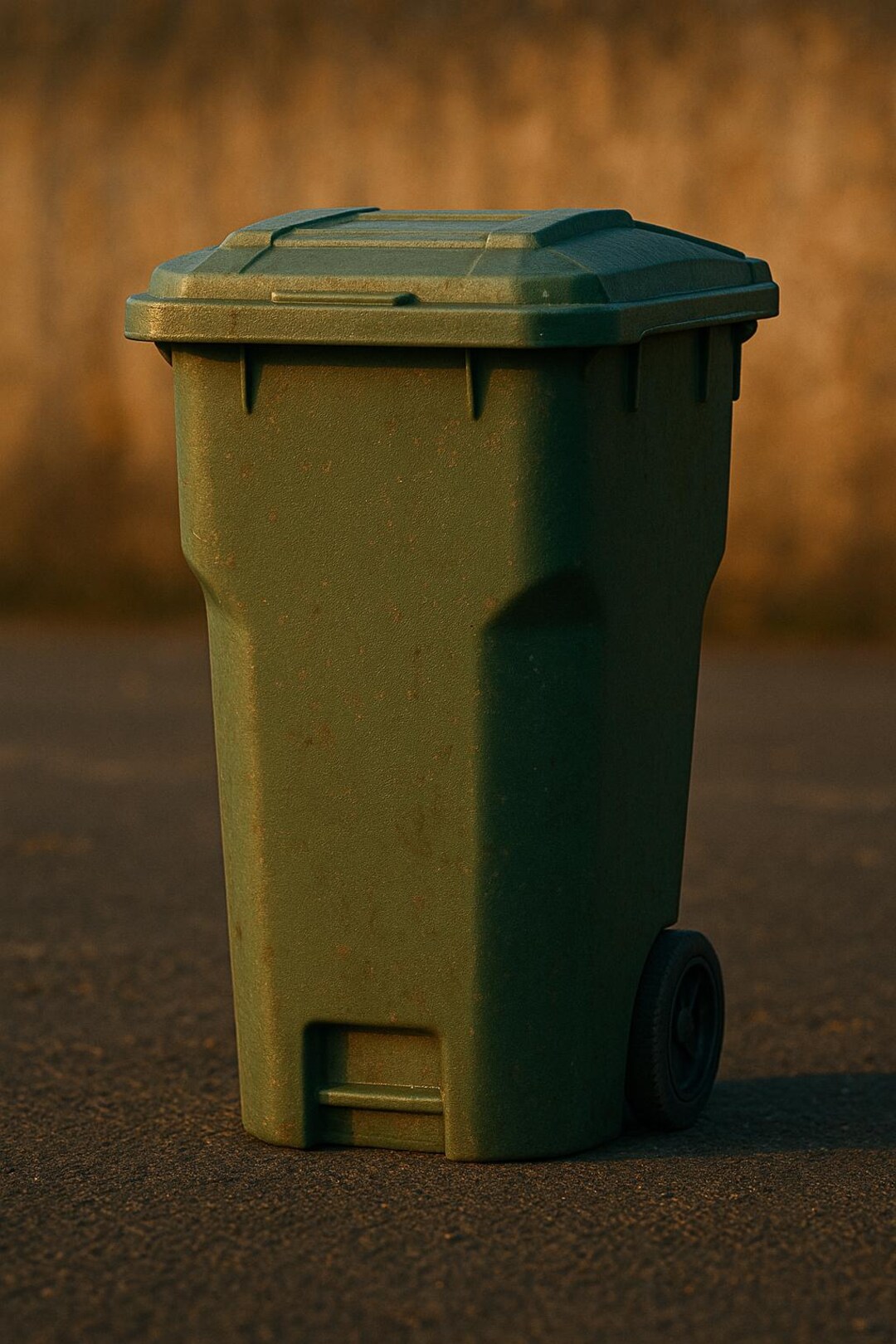 Miniature Trash Bin STL File – 1/64 Scale Garbage Can for Diorama or ...