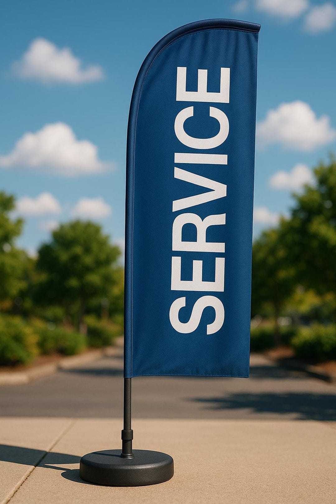 Miniature Service Banner STL File – Scale Model Flag for Diorama Garage ...