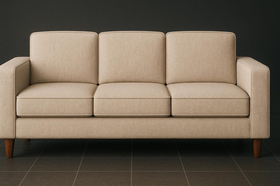 Miniature Sofa Set STL Files – 1-seater, 2-seater, 3-seater Couch ...