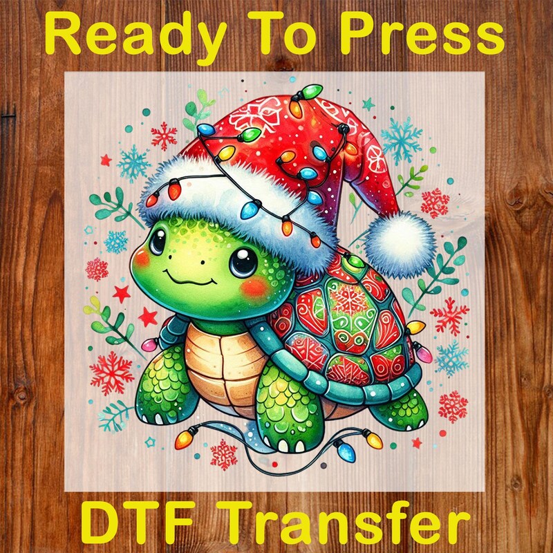 Christmas Turtles - Etsy