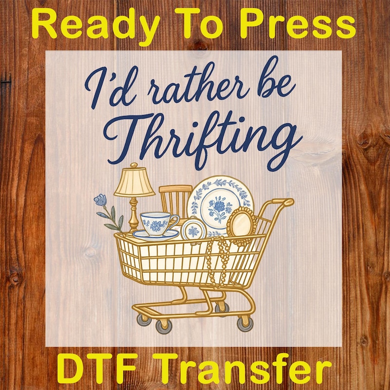 Thrift Ready to Press - Etsy