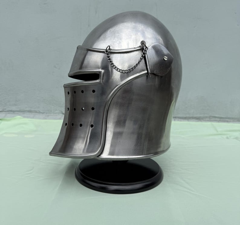 Medieval Armor Barbute Helmet | LARP Warrior Barbuta Armor Reenactment ...