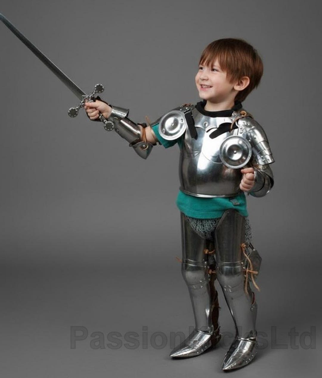 Medieval Kids Wearable Armor Suit | Child Knight Armor Costume for ...