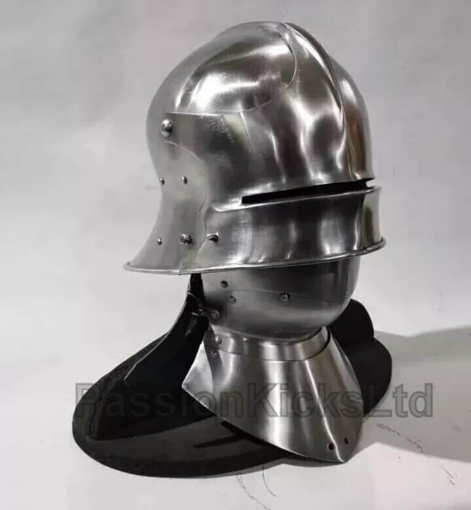 Medieval German Sallet Helmet | LARP Stylish Armor German Helmet With ...