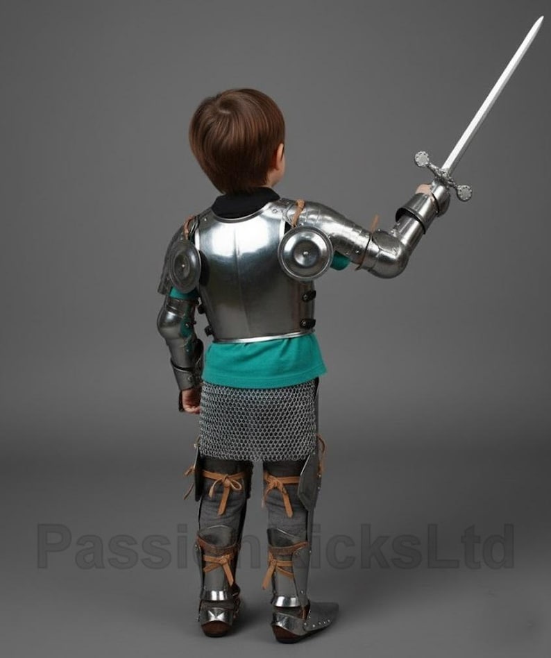 Medieval Kids Wearable Armor Suit | Child Knight Armor Costume for ...
