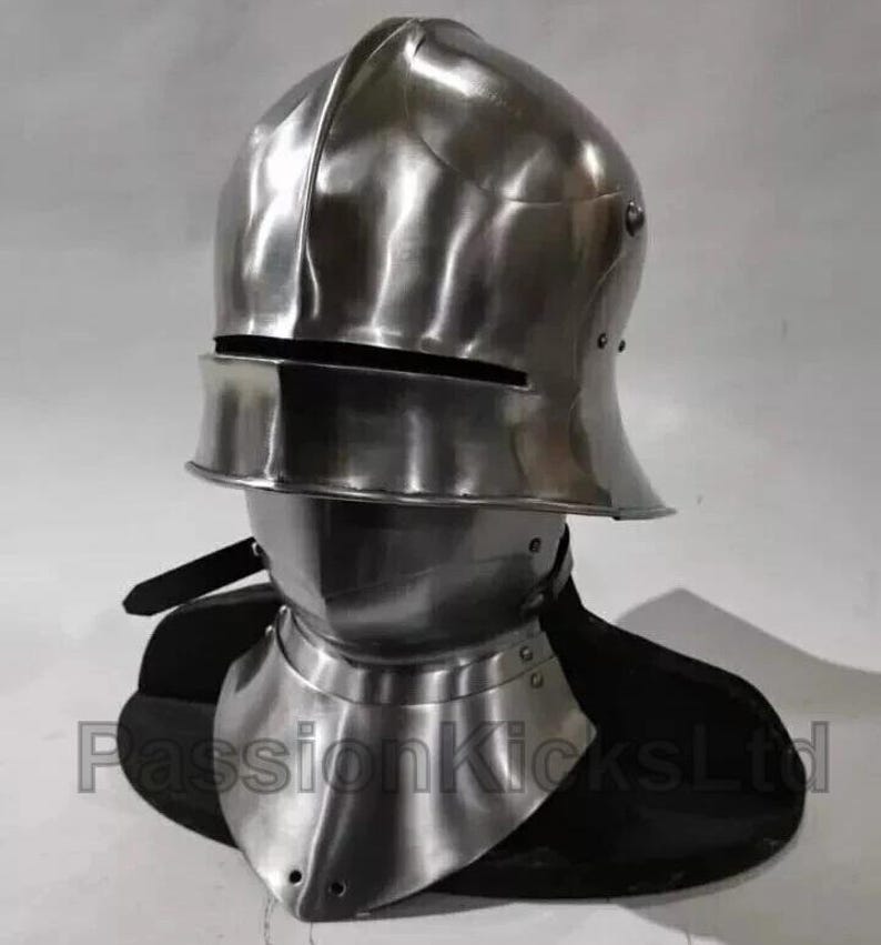 Medieval German Sallet Helmet | LARP Stylish Armor German Helmet With ...