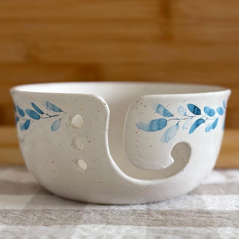 Yarn Holder Hand Thrown - Etsy