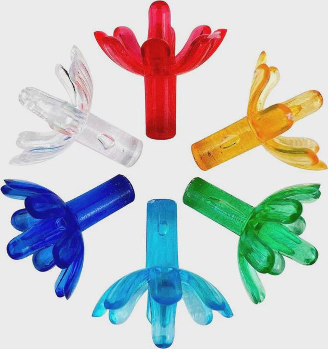 Plastic Flower Lights for Ceramic Christmas Tree Light Bulbs Multi ...