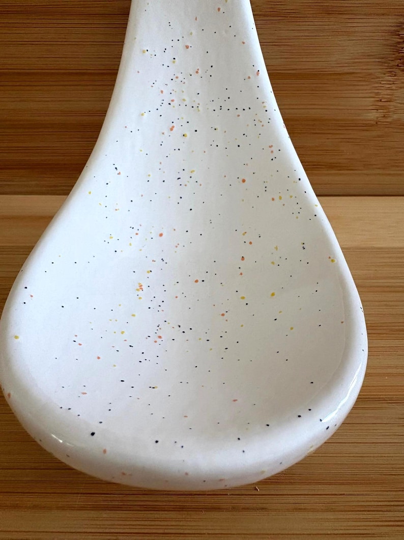 Whale Large Spoon Rest - Coastal Beach House Standing Ceramic Serving ...