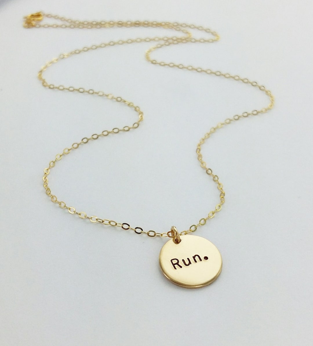 Run Necklace, Runner Gift, Track, Marathon Necklace, Triathlon, Athlete ...