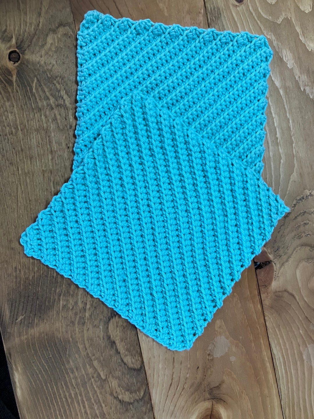 Soft Textured Crochet Dishcloth Dusting Rag Cleaning Rag Wash Rag ...