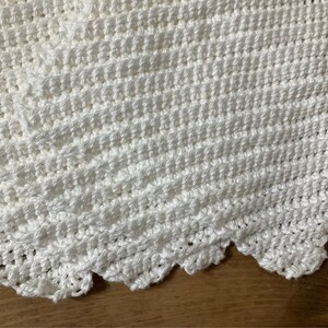 Textured Crochet Dishcloth Dusting Rag Cleaning Rag Wash Rag White ...