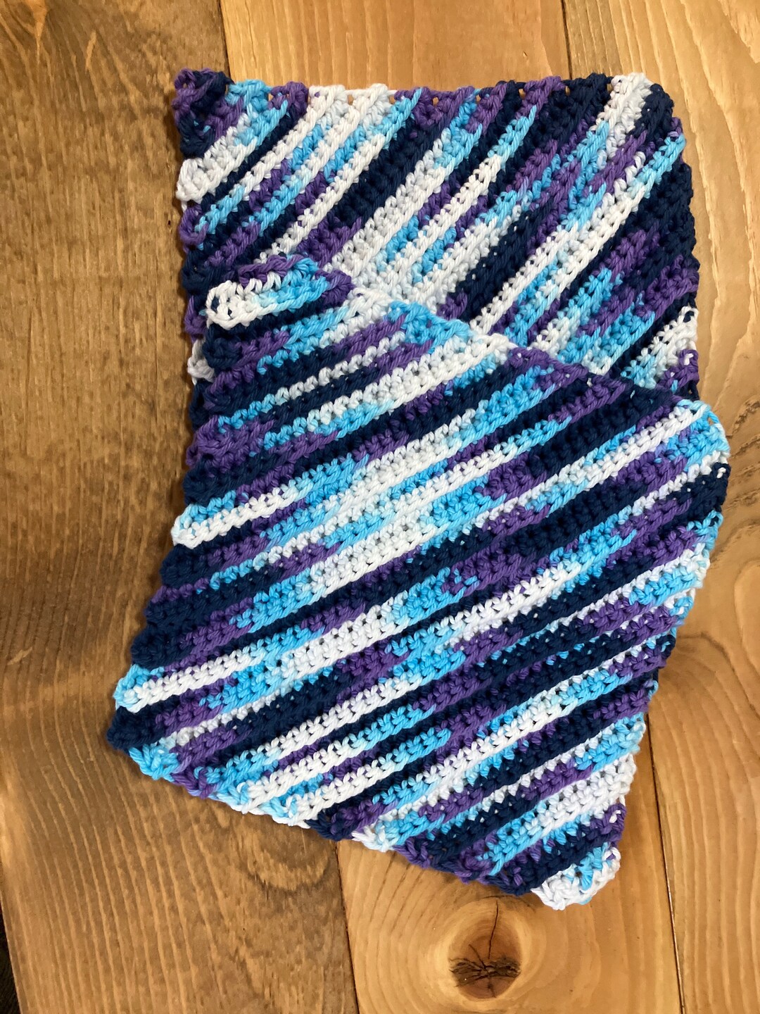 Textured Crochet Dishcloth Dusting Rag Cleaning Rag Wash Rag - Etsy