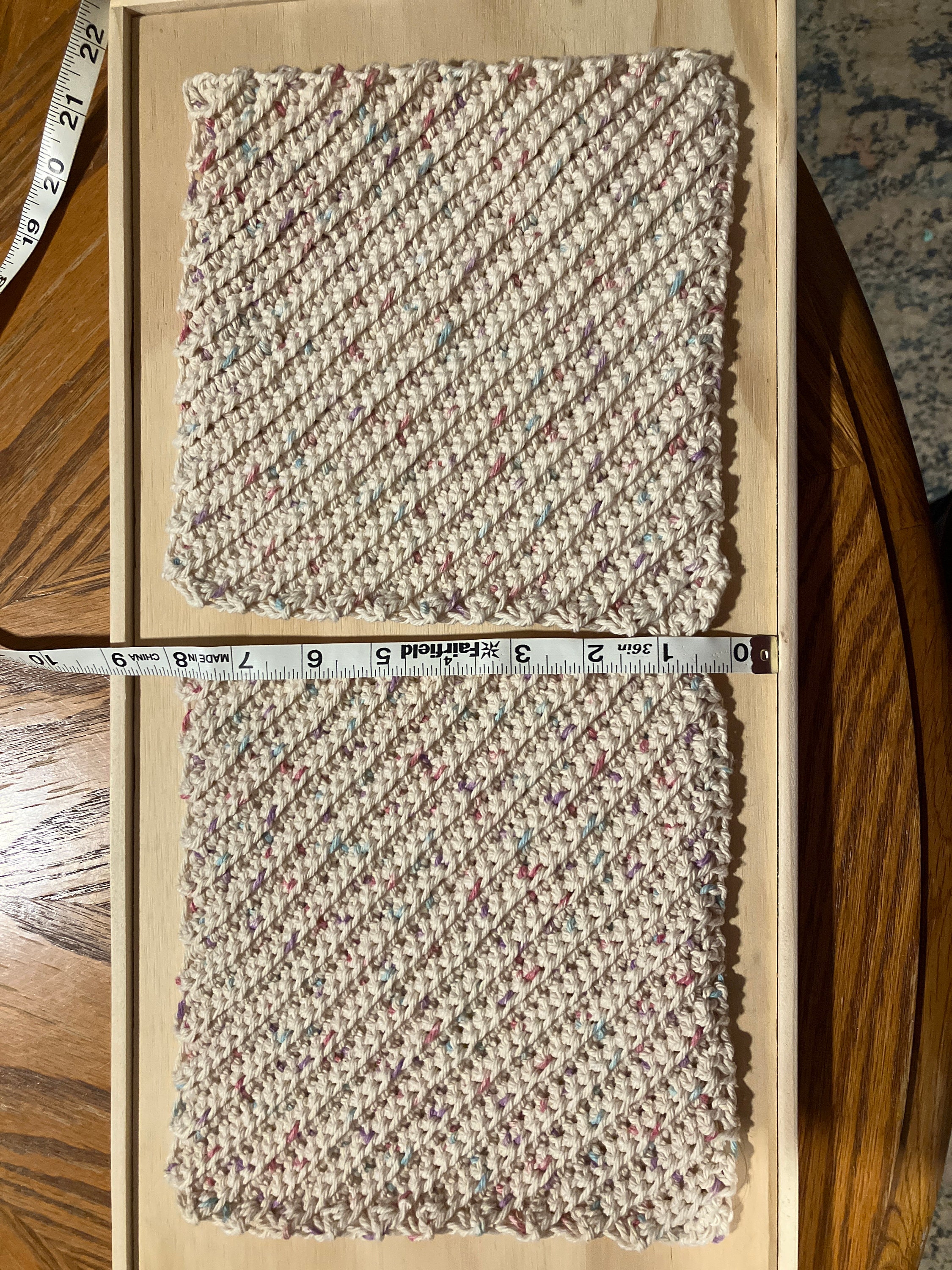 Textured Crochet Dishcloth Dusting Rag Cleaning Rag Wash Rag - Etsy