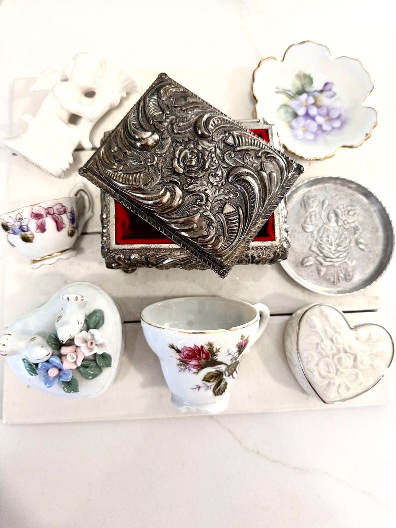 Curated Thrifted Box - Coquette Cottage Core Gift Box - You Pick - Etsy