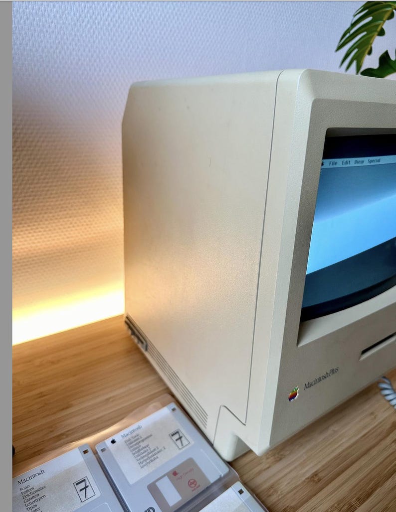 Apple Macintosh Plus Vintage Set With Accessories - Etsy
