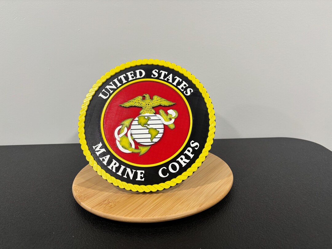 Large USMC Hitch Cover: Big Marine Corps Trailer Plug, Made in USA - Etsy