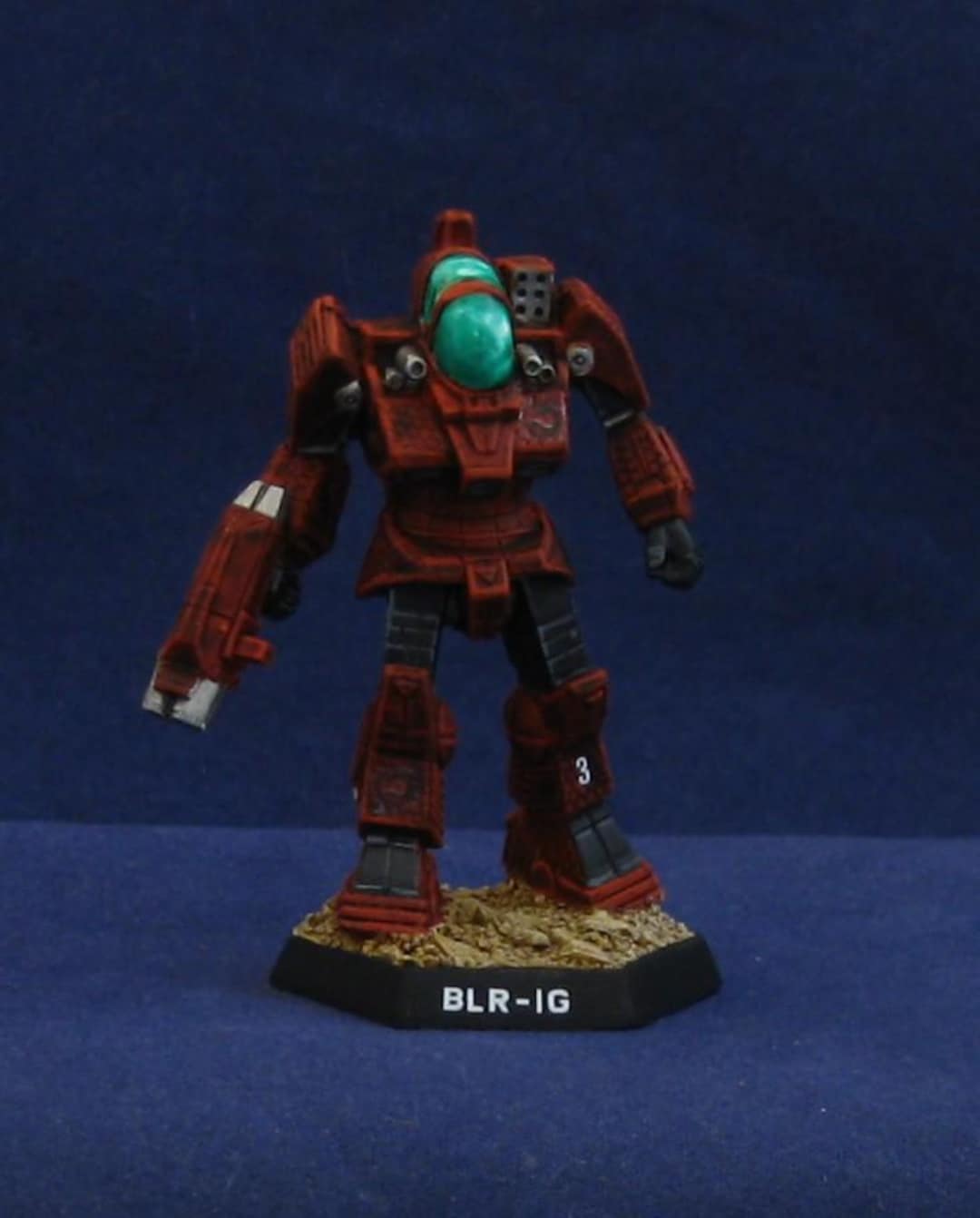Painted Battlemaster Heavy Mech, FASA Battletech, Ral Partha, 1/285 ...