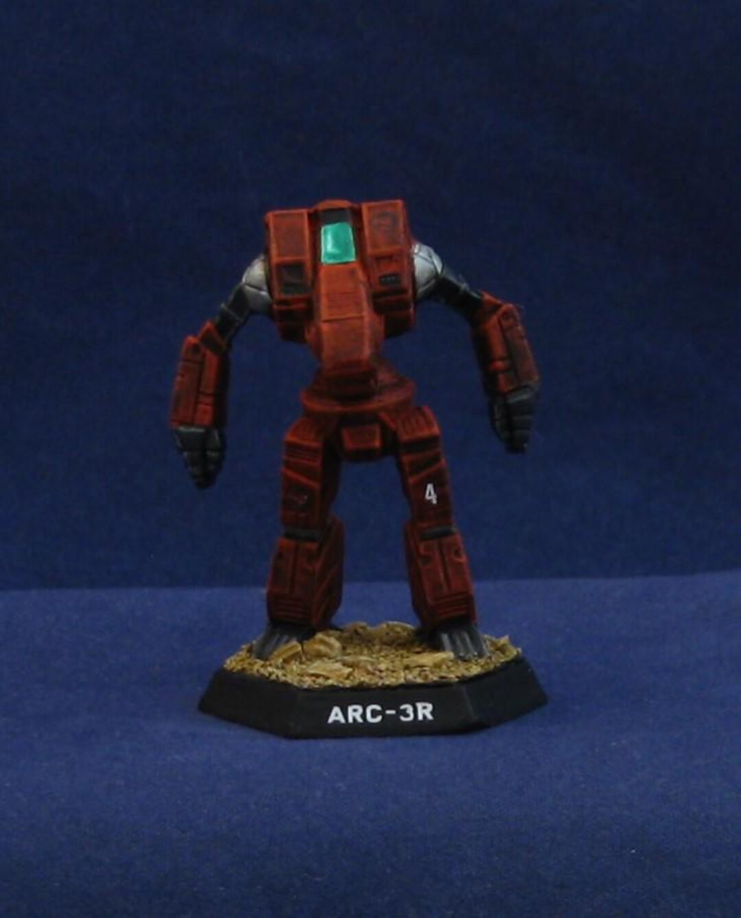 Painted Archer Heavy Mech, FASA Battletech, Ral Partha, 1/285th Scale ...