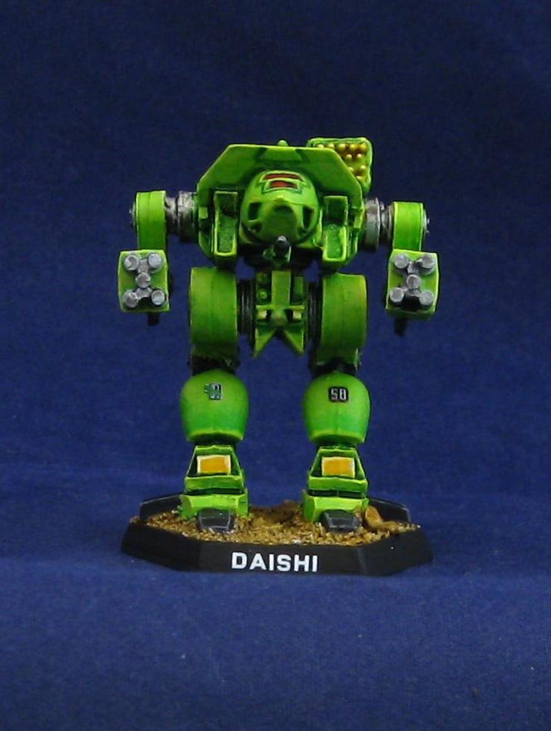 Painted Daishi Assault Mech, FASA Battletech, Ral Partha, 1/285th Scale ...