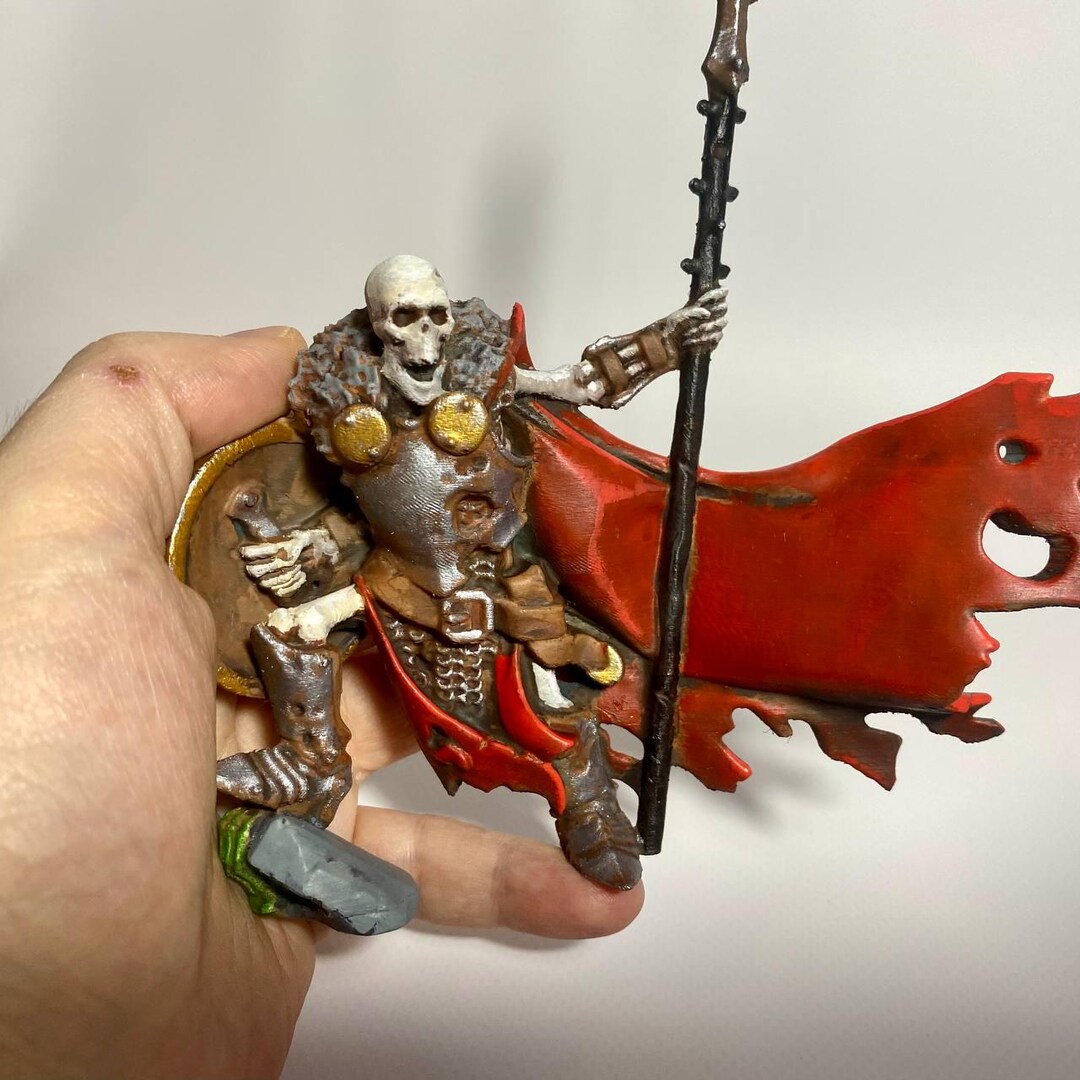 Skeleton Leader 1/18 Scale Figure | Warhammer 40k Statue 30k Space ...