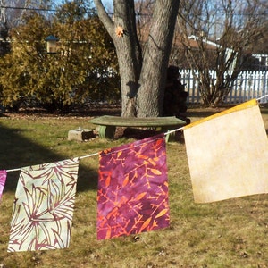 Tibetan-style Batik Prayer Flags With Fabric Marker - Etsy Canada