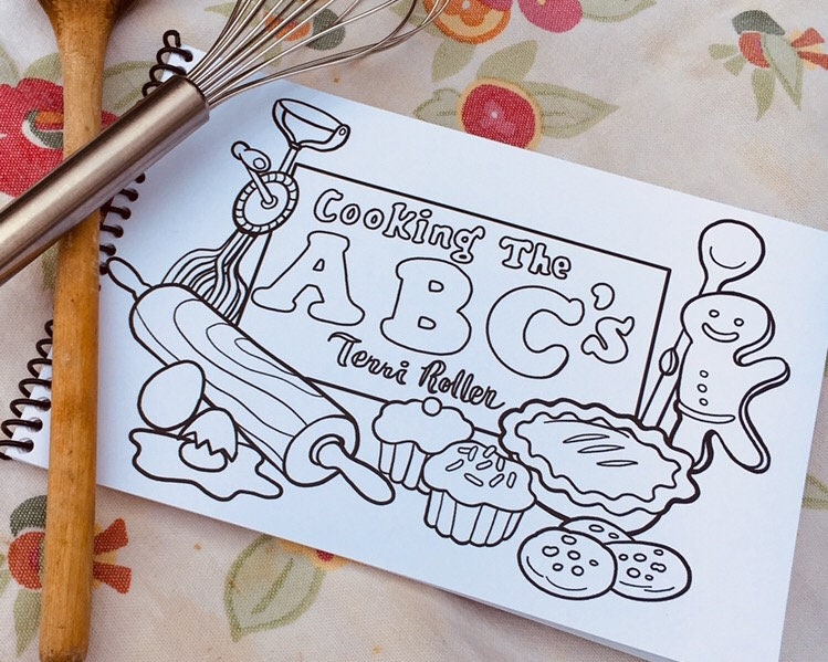 Cooking the Abc's--kids Cookbook - Etsy