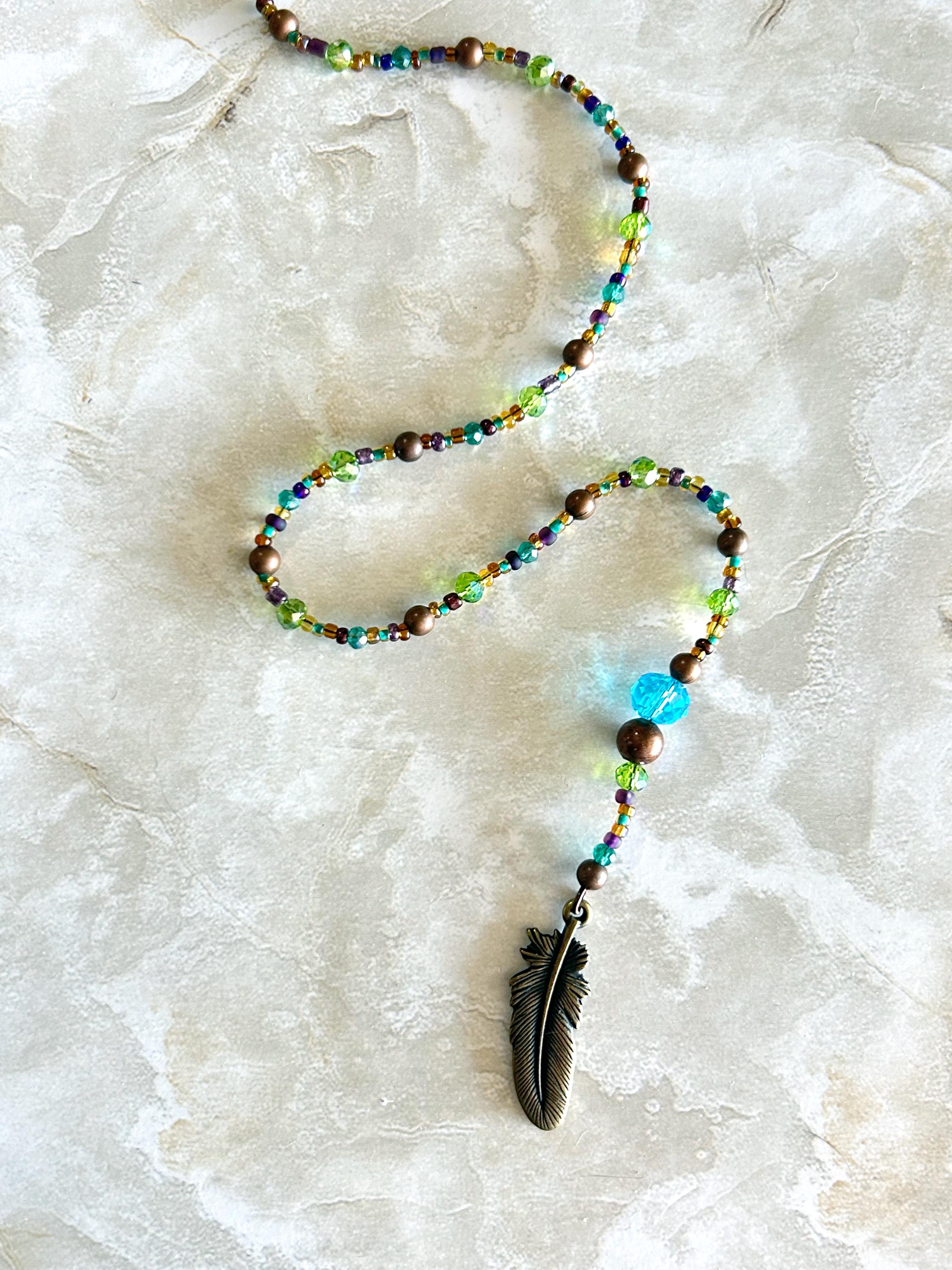 Boho Beaded Hair Clip Crystal Bead Hair Extension Beaded Handmade Hair ...