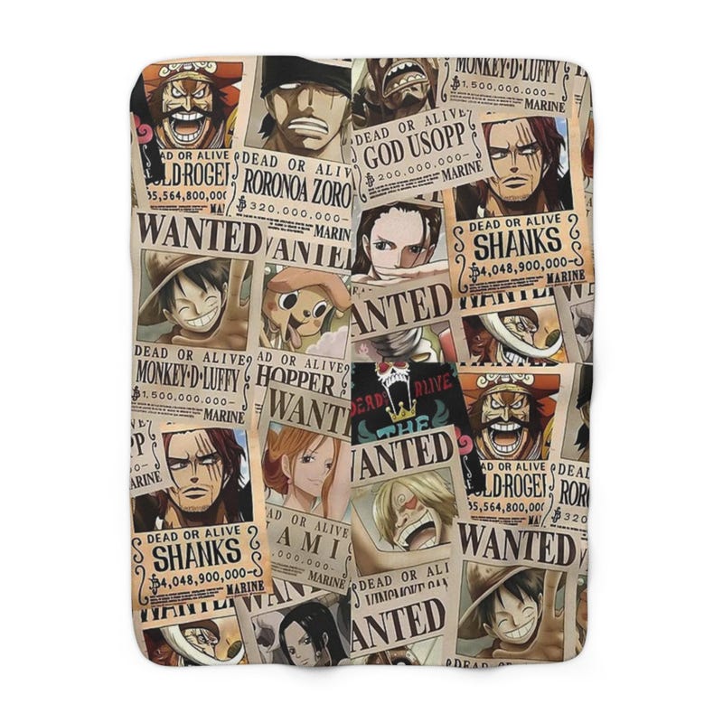 One Piece Sanji Wanted Poster - Etsy