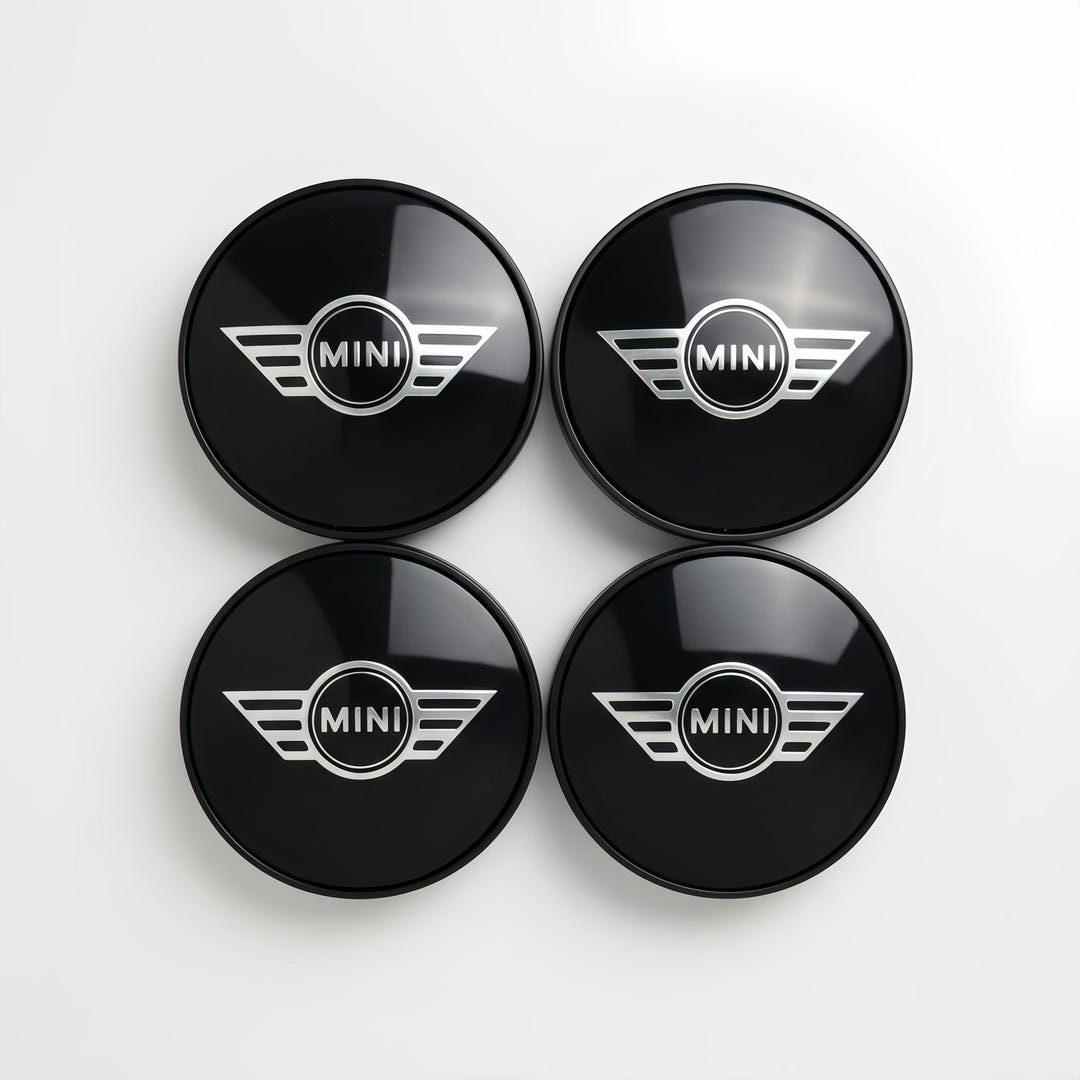 4 X 54mm Mini Center Caps - COOPER ONE - Etsy