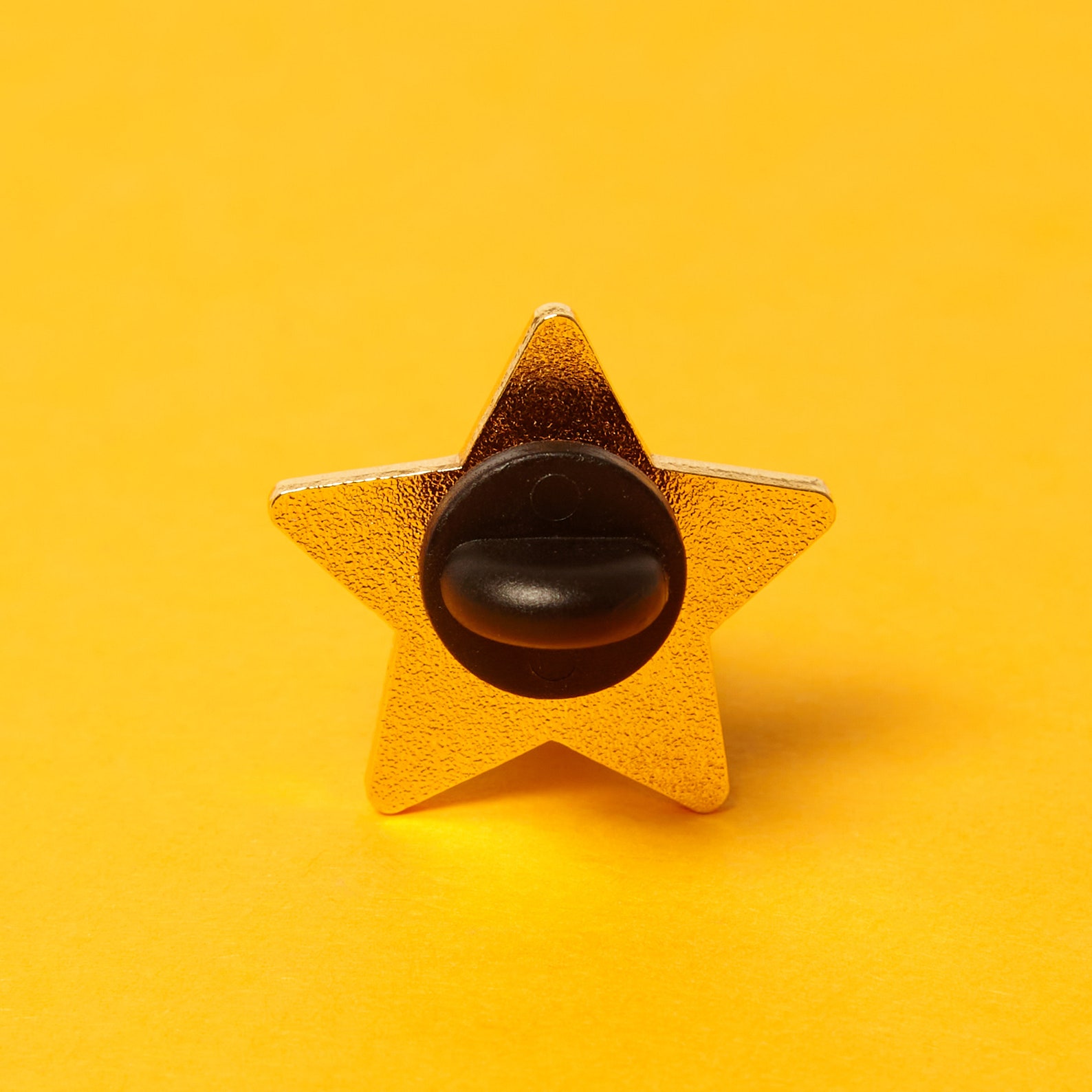 Gold Star Enamel Pin - Etsy
