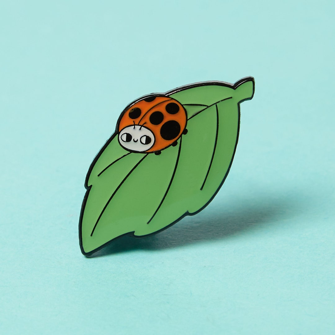 Ladybird Enamel Pin – Cute Insect Brooch – Nature-inspired Pin for ...