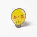 Lightbulb Enamel Pin - Etsy
