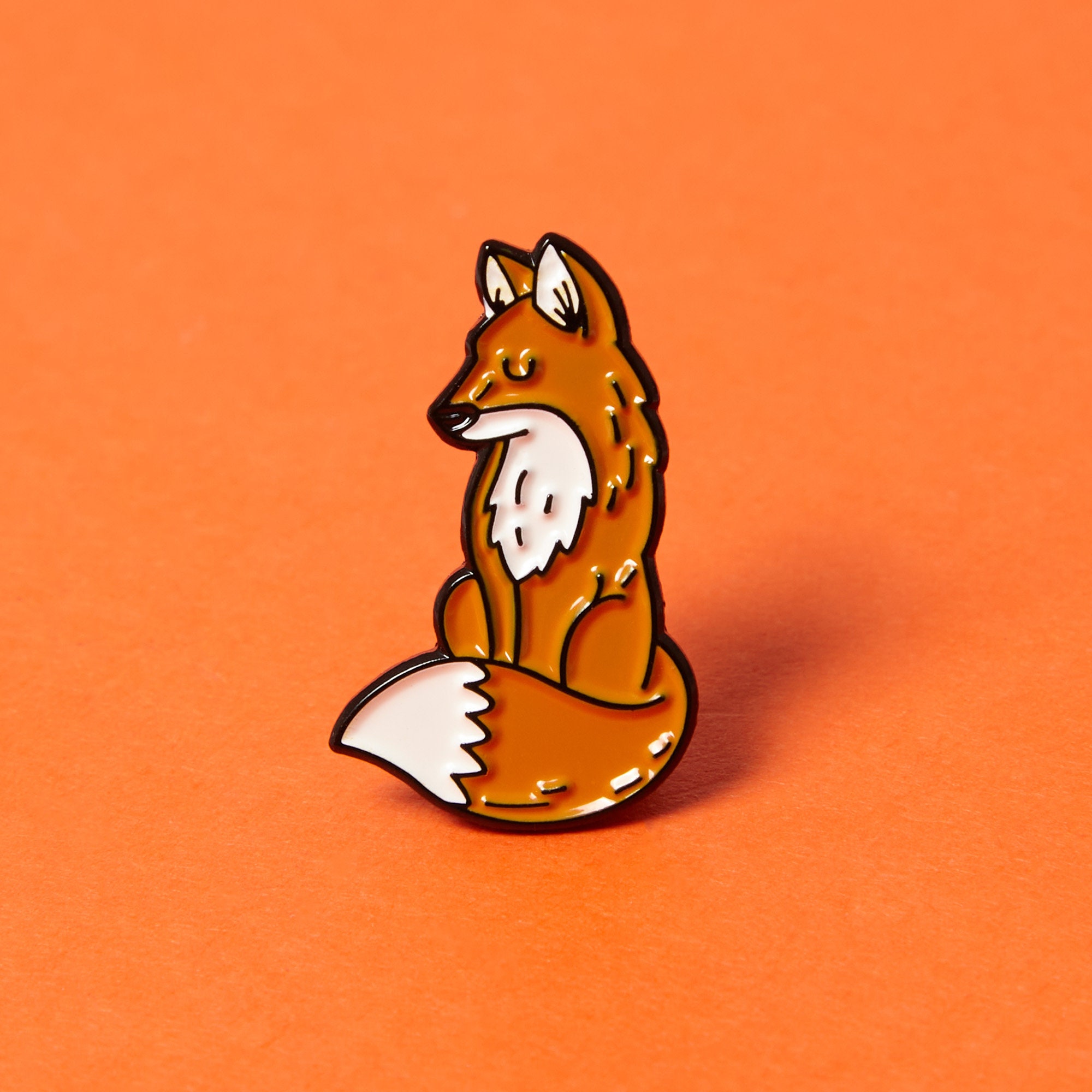 Enamel Pin Fox - Etsy