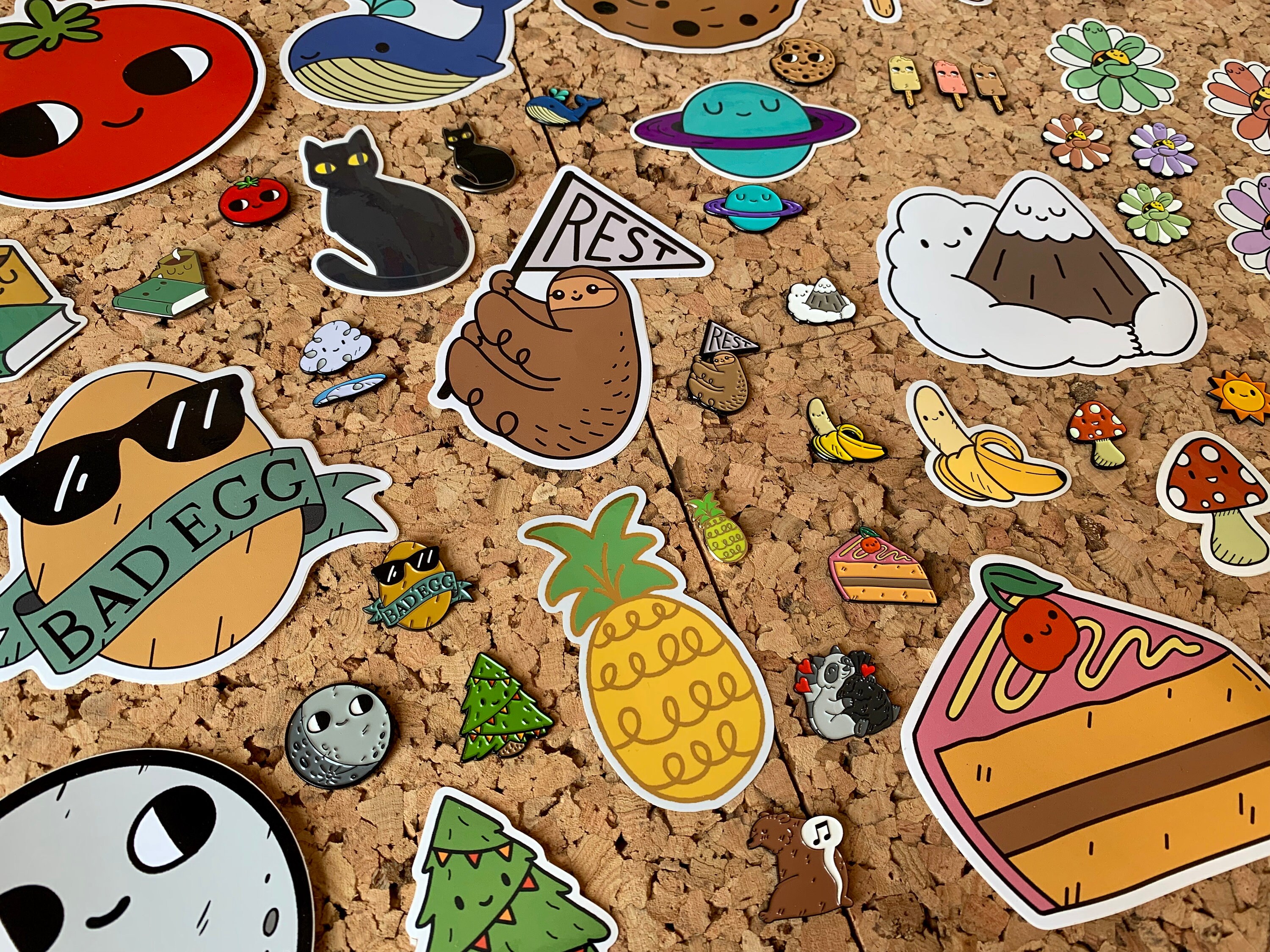 Pin Badge Club 12 month subscription starts May 2021 | Etsy