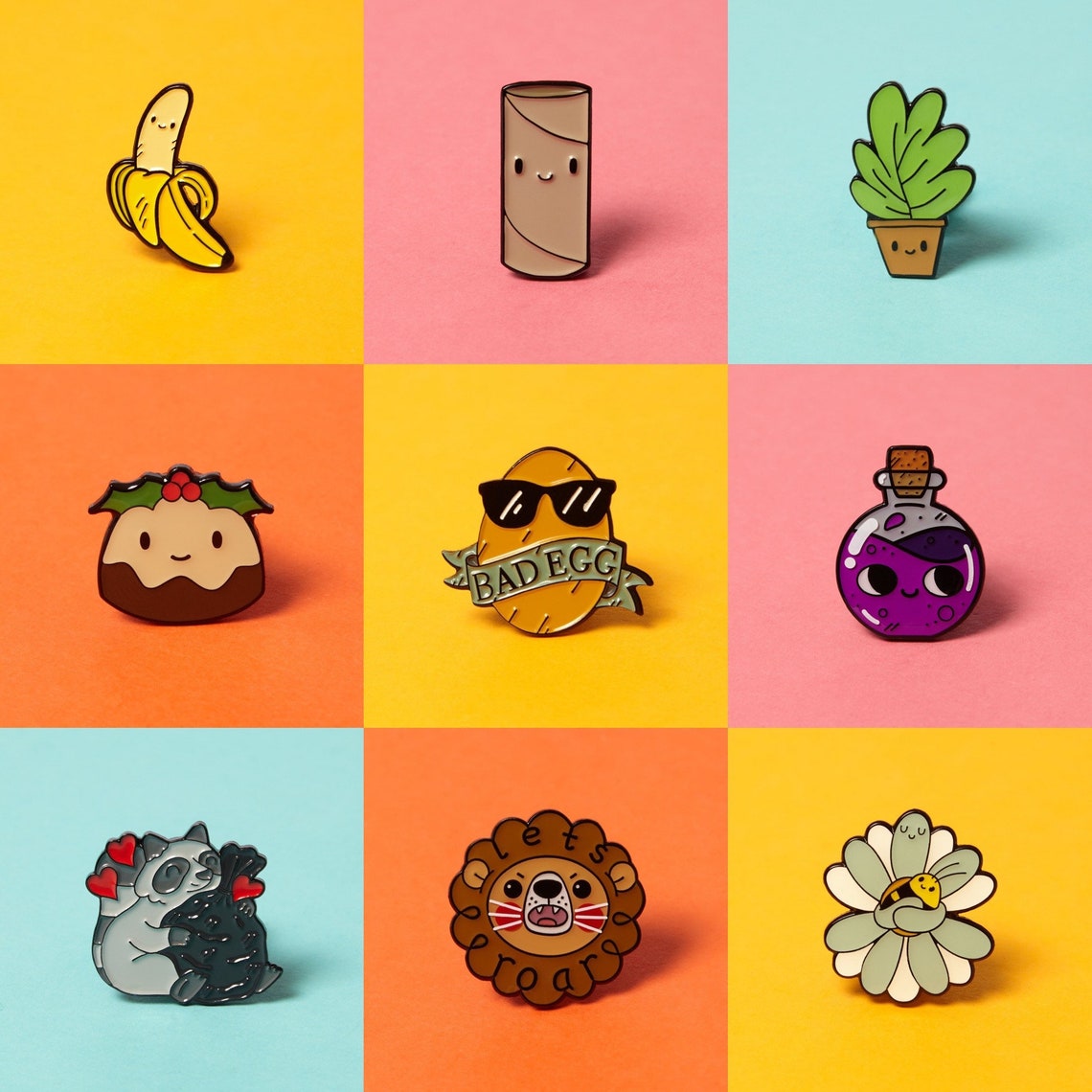 Pin Badge Club 12 Month Subscription - Etsy