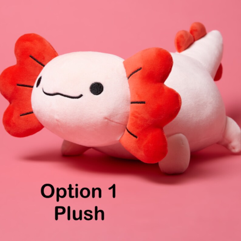 Axolotl Plush Toy Pre-order - Etsy UK