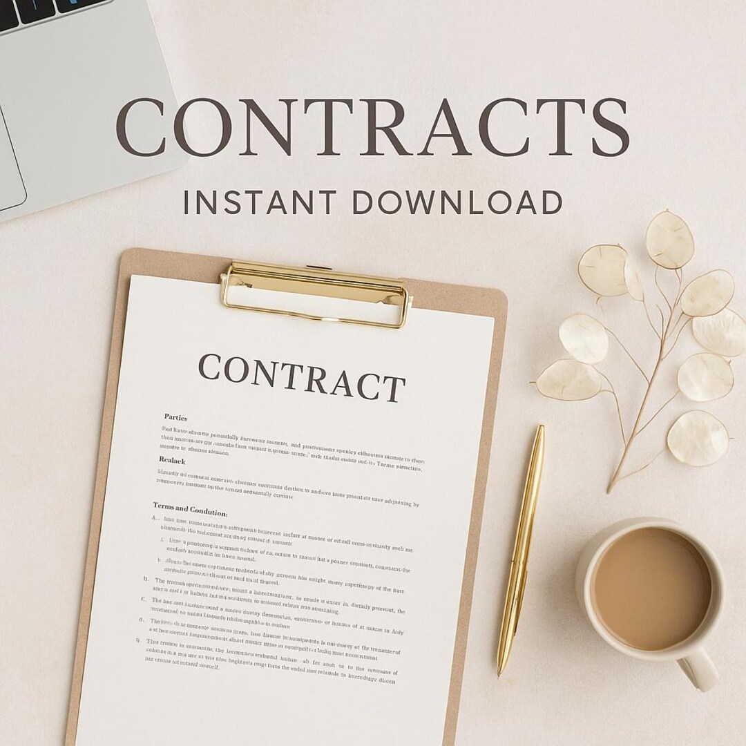 Editable Legal Contract Template Bundle: Small Business Agreements (PDF ...
