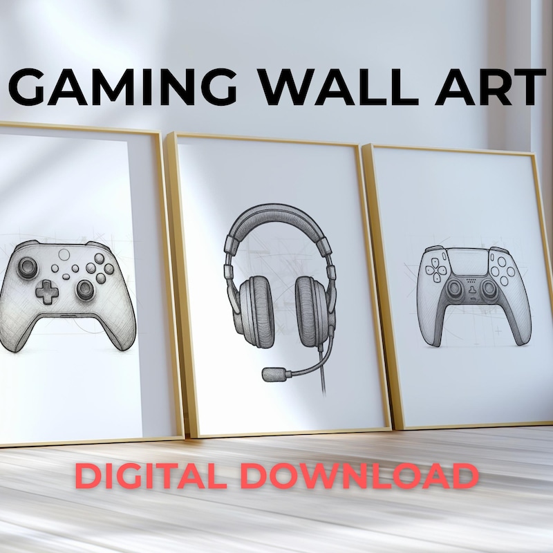 Gaming Poster Ideas - Etsy