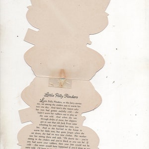 Hallmark Little Polly Flinders Doll Card Make Believe Unused 1950 ...