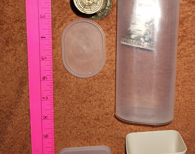 Pack of 10 Clear Plastic Shipping Tubes With Lids for Craft Storage and ...