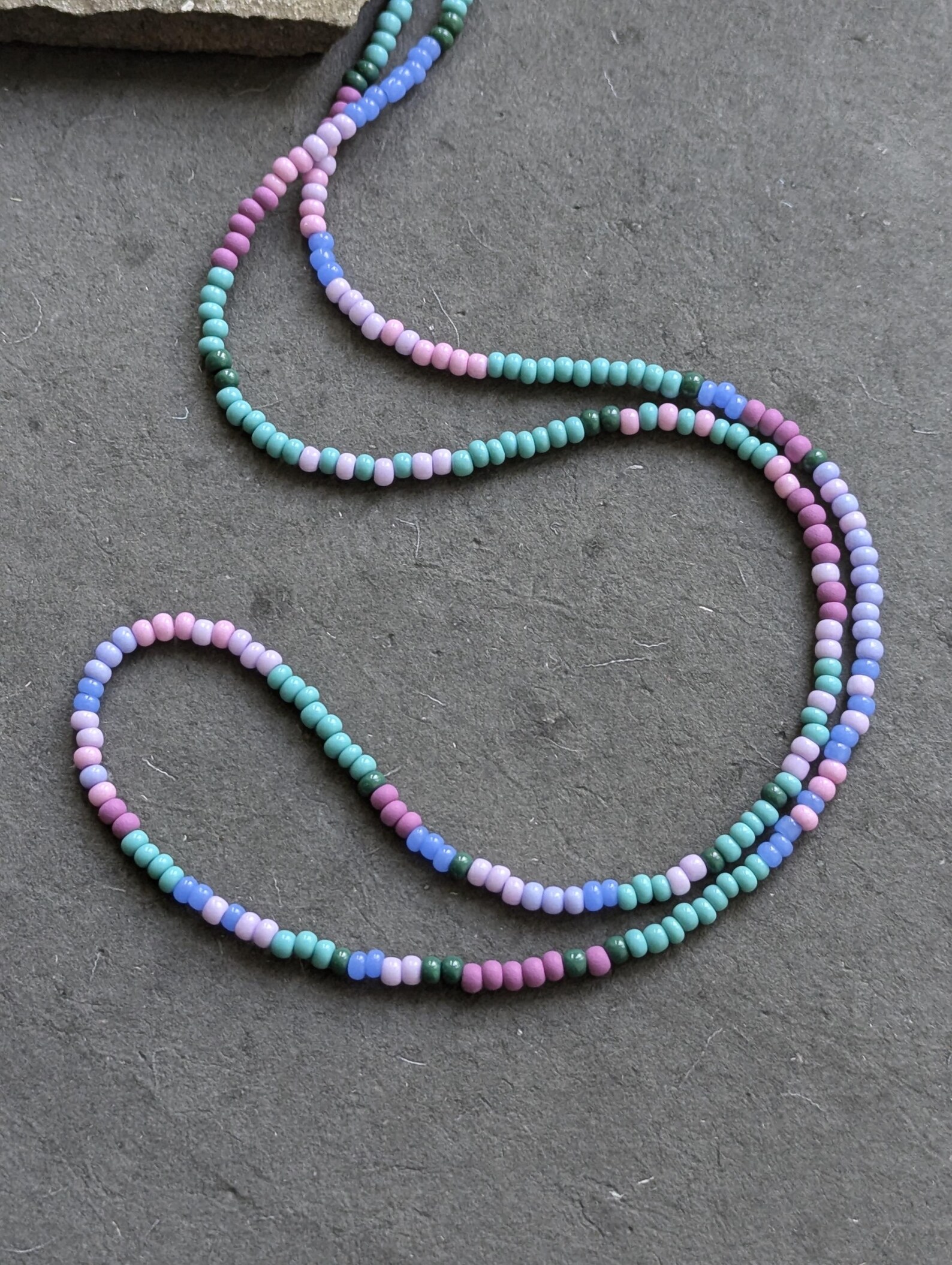 Lovebeads: Simple Colorful Seed Bead Strands - MTO - Choose Your Length ...