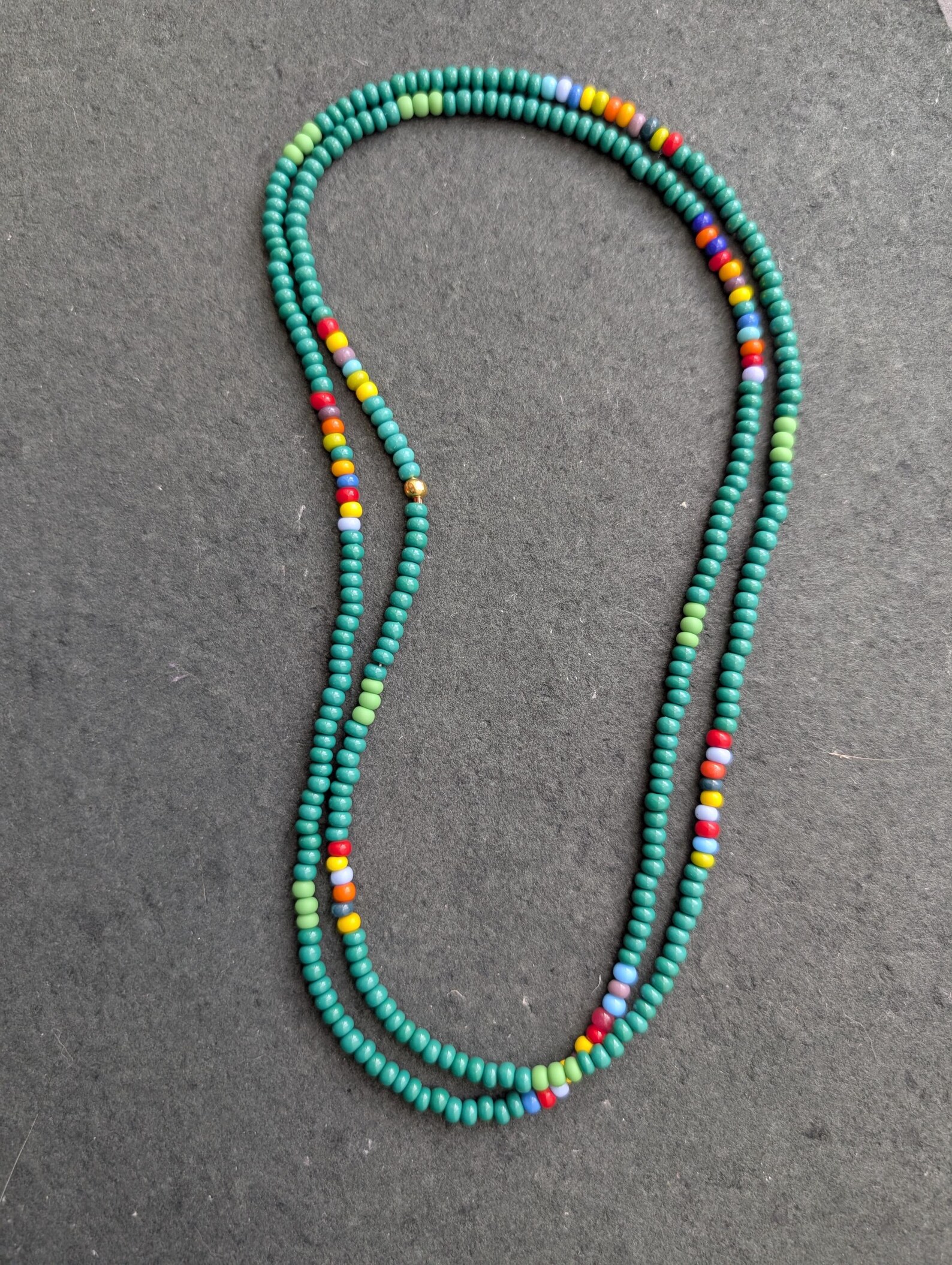 Lovebeads: Simple Colorful Seed Bead Strands - MTO - Choose Your Length ...